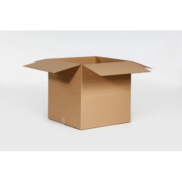 ZoroSelect Multi-Depth Corrugated Boxes, 12" x 6" x 6", Kraft, 25 ...