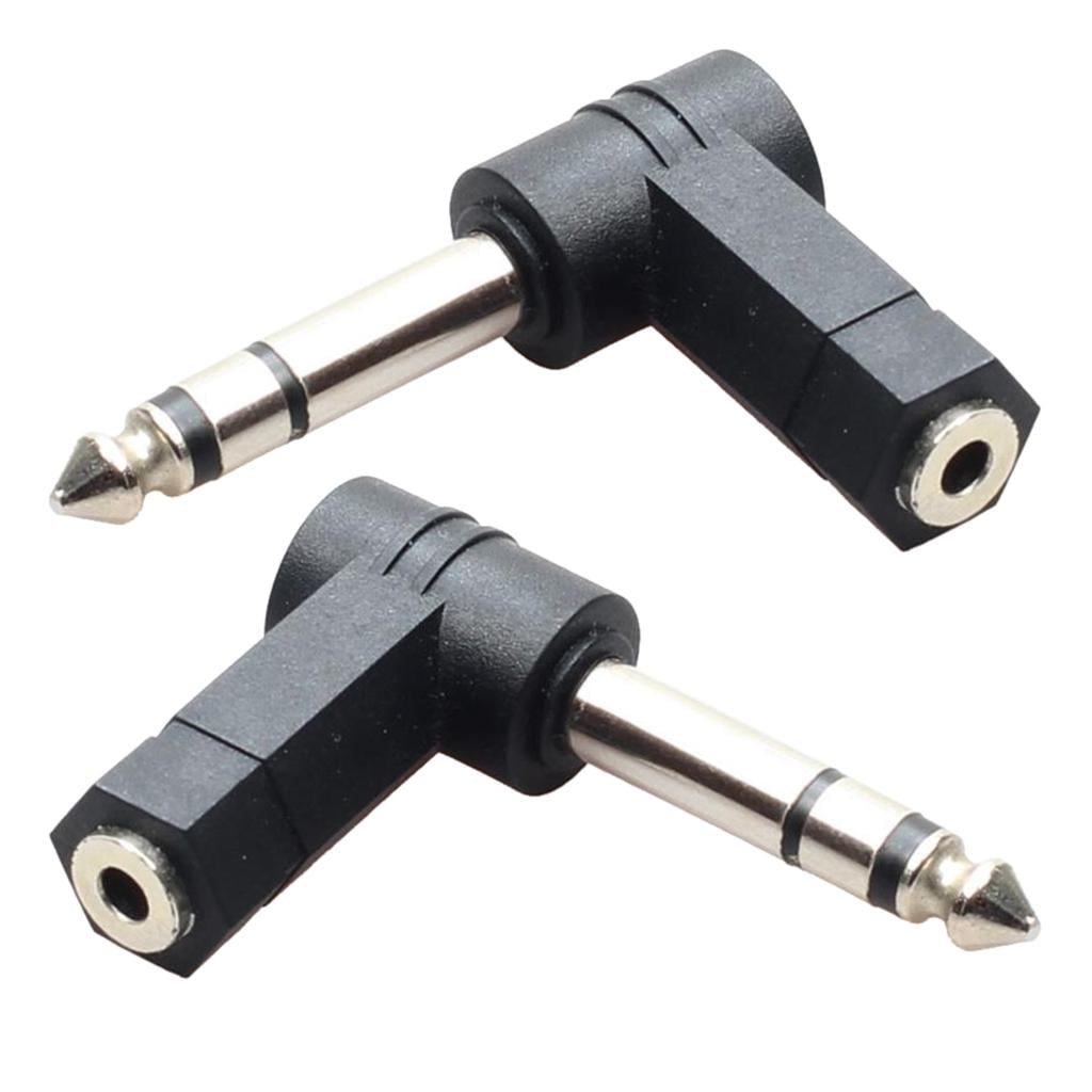 Click here for Luzkey 2pieces 6.35mm 1/4 Male Plug To 3.5mm 1/8 F... prices