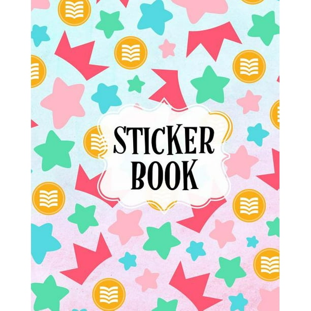 Sticker Book: Princess Blank Sticker Book for Kids, with Blank Book ...