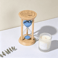 BESTSKY 2026 New 1 Min Sand Timer,Wooden Fluorescent Hourglass Timer ...