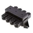 Car 20-Way Blade Fuse Holder 8-Way Relay Socket Fusebox Distribution ...