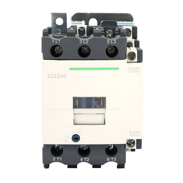 Ac Contactor Contactor 40a Contactor LC1D40 NEW Electric 50/60Hz 3 Poles Coil AC Contactor 220V ...