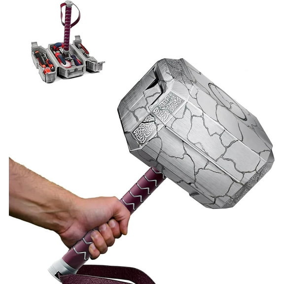 Marvel Avengers Thor's Large 30-Piece Mjolnir Hammer Tool Set | All-In ...