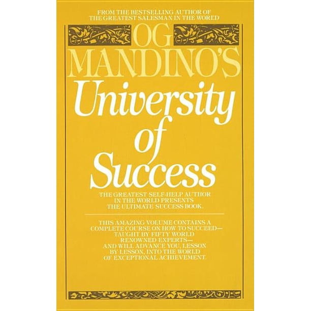 University of Success (Paperback) - Walmart.com