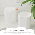 Pressing Type Desktop Waste Bin Garbage Barrel Trash Can for Office ...