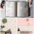 Bowknot Pattern PVC Self Adhesive Wall Stickers Waterproof Decals for ...