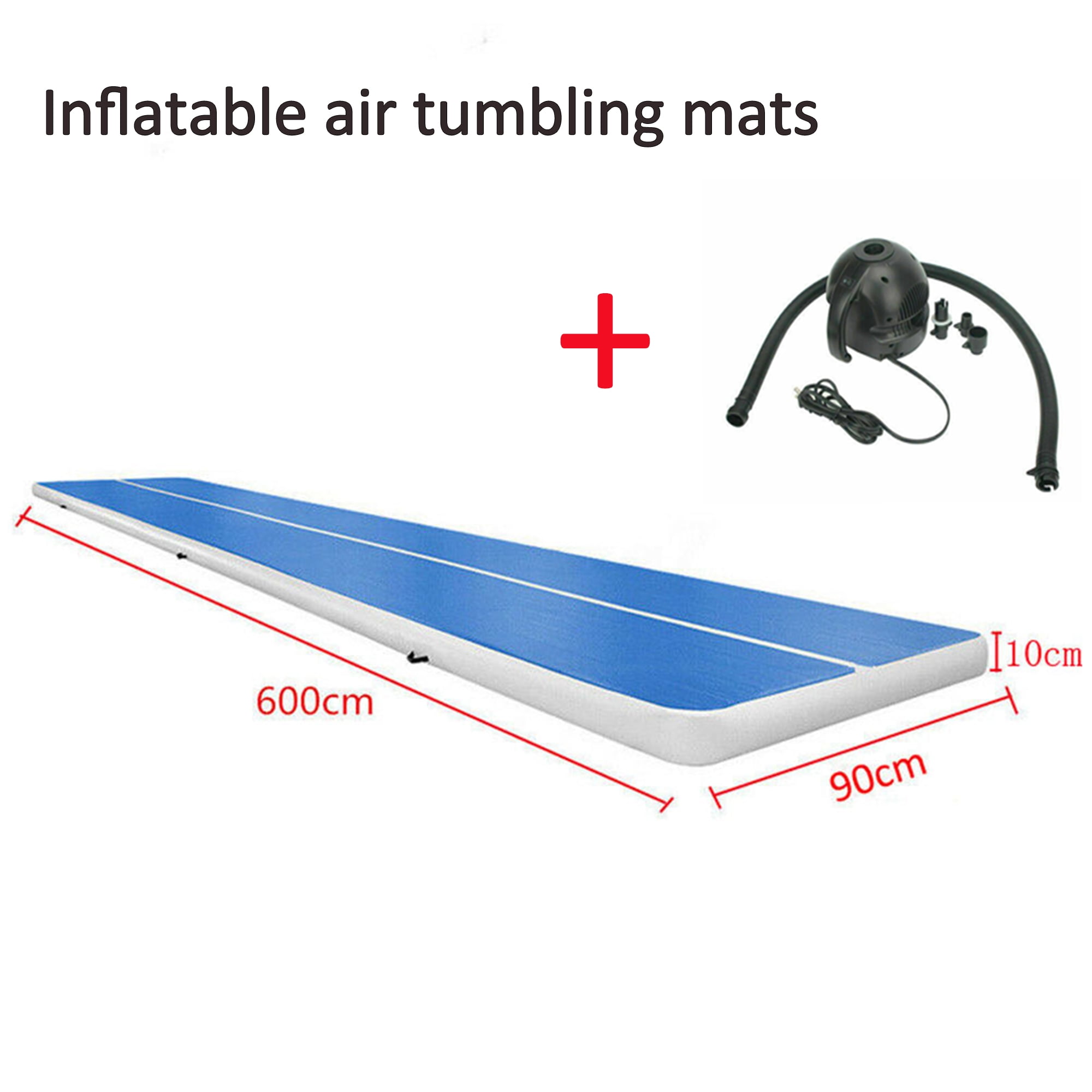 Air Inflatable Gymnastics Tumble Track Gym Mat Yoga Air Track Floor ...