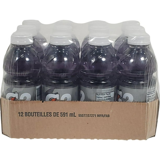 Gatorade G2 Thirst Quencher, Grape, 591ml Pack of 12 - Walmart.ca