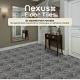 Nexus Self Adhesive 12-inch Vinyl Floor Tiles 20 - 12" X Metallic ...