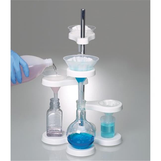 Dynalon 896223-0200 40-180 mm Funnel Stand for Two Funnels - Walmart.com