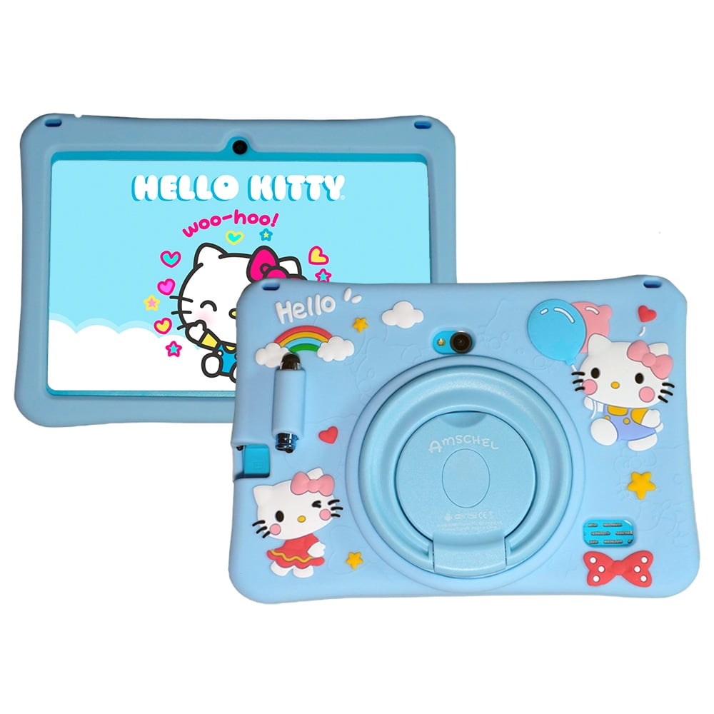 Tablet Kids Amschel K98 7'' Hello Kitty 64gb 4gb Ram Azul | Bodega ...