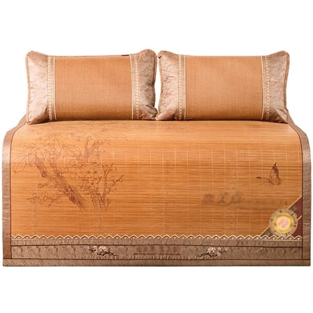 Bamboo Bed mat Bamboo Mat - Household Carbonized Bamboo Mat Healthy and ...