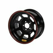 72155F21 5 x 150 in. GD07 Wheel with Milled Lip, Matte Black - Walmart.com