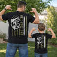 Reel Cool Dad Reel Cool Kid Matching Fishing Shirts, Bass Fishing Dad ...