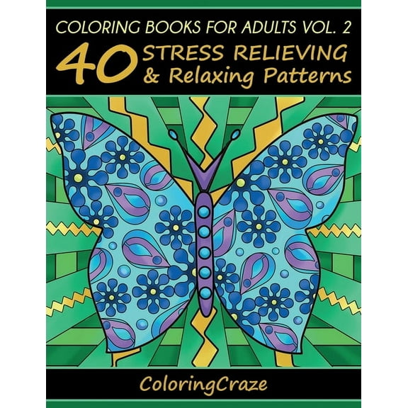 Anti-Stress Art Therapy Coloring Books For Adults Volume 3: 40 Stress ...