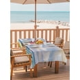 Beach Lighthouse Table Cloth Rectangle Outdoor Tablecloth, Coastal ...
