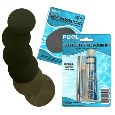 Boxer Adhesives Vinyl Quick Patch Kit for Swimming Pools, 45 SQ.IN ...