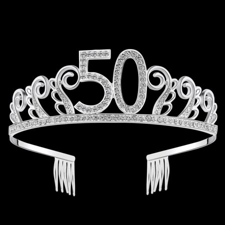 Crystal Birthday Tiara Rhinestone Princess Crown Happy Birthday Crowns ...