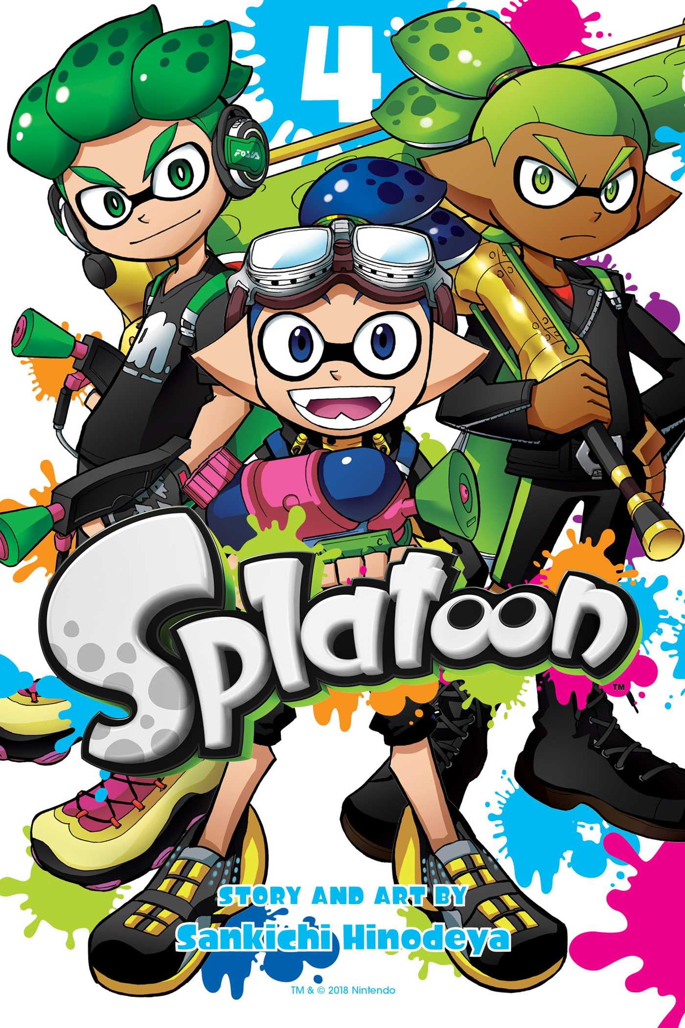 Splatoon, Vol. 4 (Paperback) - Walmart.com