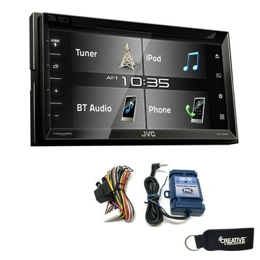 JVC KW-V25BT 2-DIN 6.2" WVGA Multimedia Bluetooth Receiver - Walmart.com