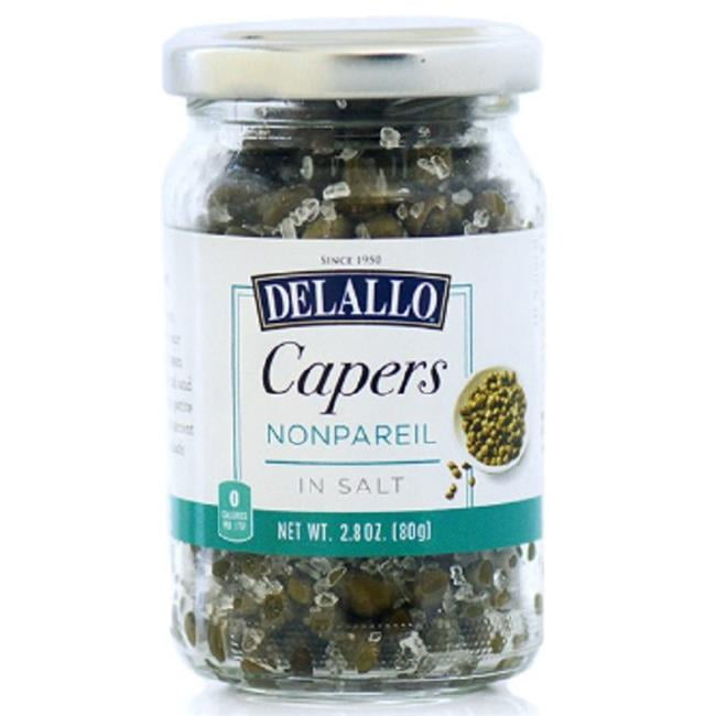 Delallo KHLV00312126 Capers Nonpareil in Salt, 2.8 oz - Walmart.com