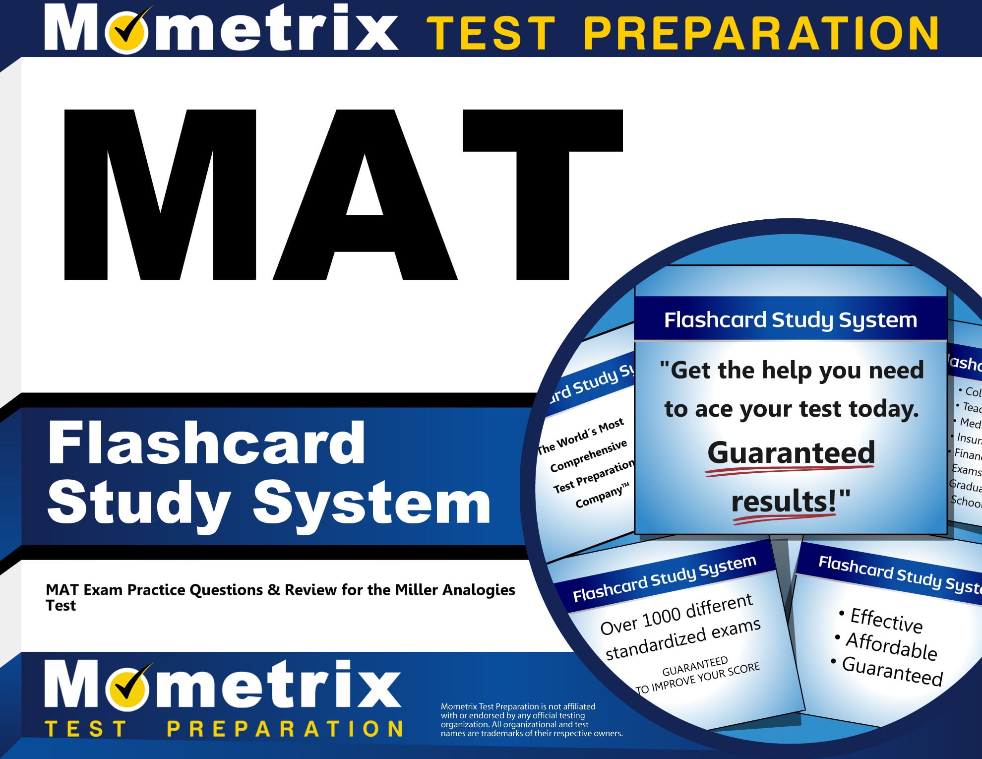 Mat Flashcard Study System: Mat Exam Practice Questions & Review for ...