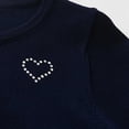 AHTJRT Girls Cropped Bolero Cardigans One Button Closure Long Sleeve ...