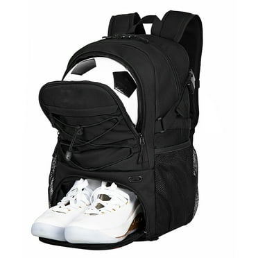 Sports Bag for Basketball, Soccer & More Basketball Backpack with Ball ...