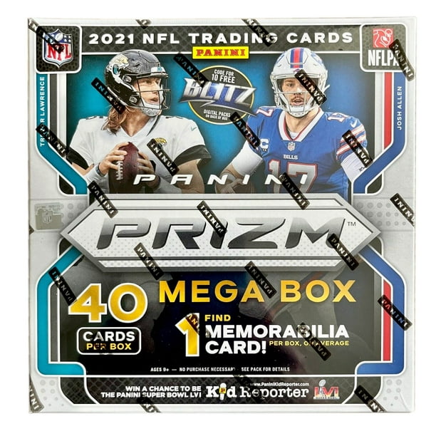 2021 Panini Prizm Football Mega Box - Walmart.com