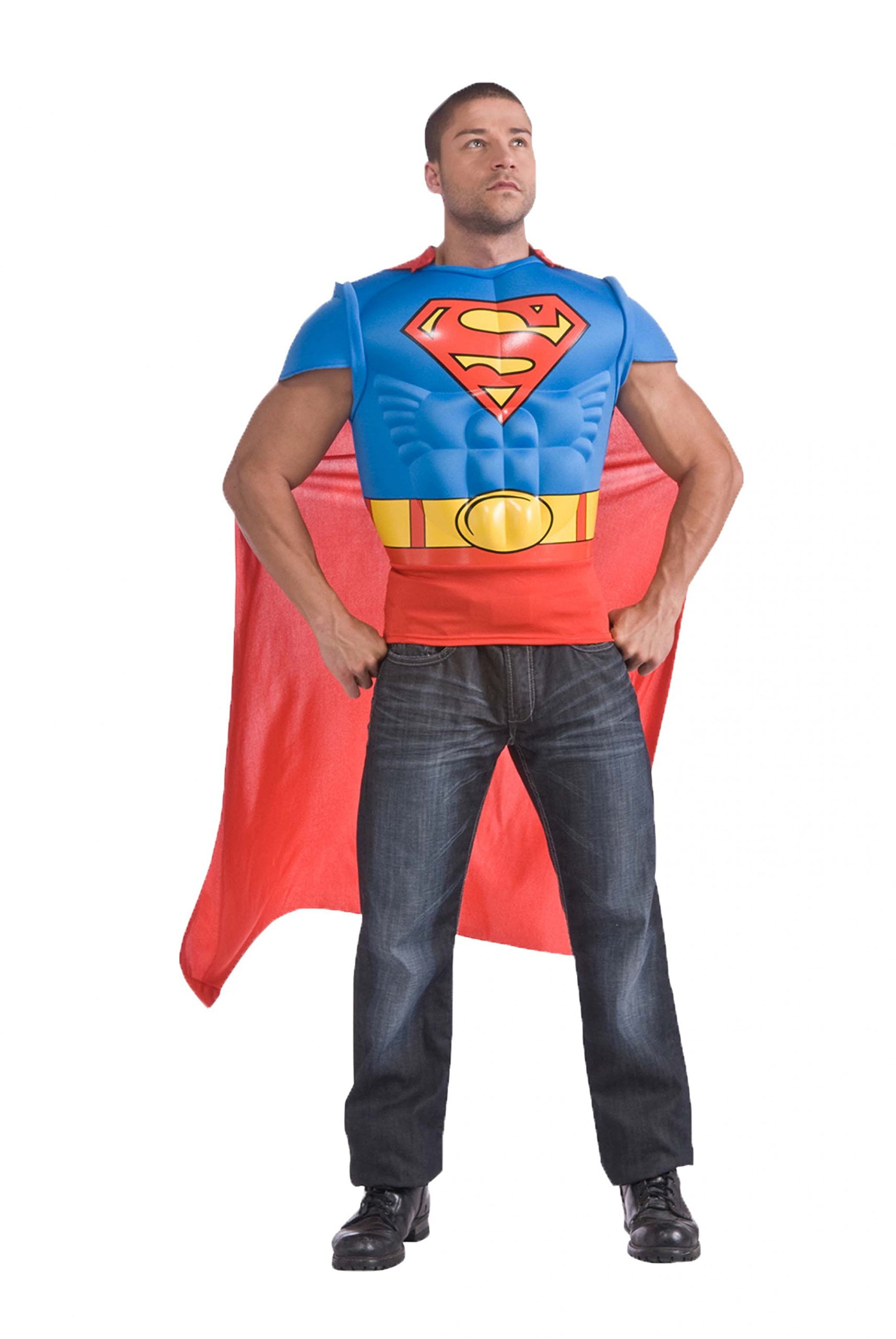 Disfraz de Superman Muscle Chest para adultos, talla XL | Walmart en línea
