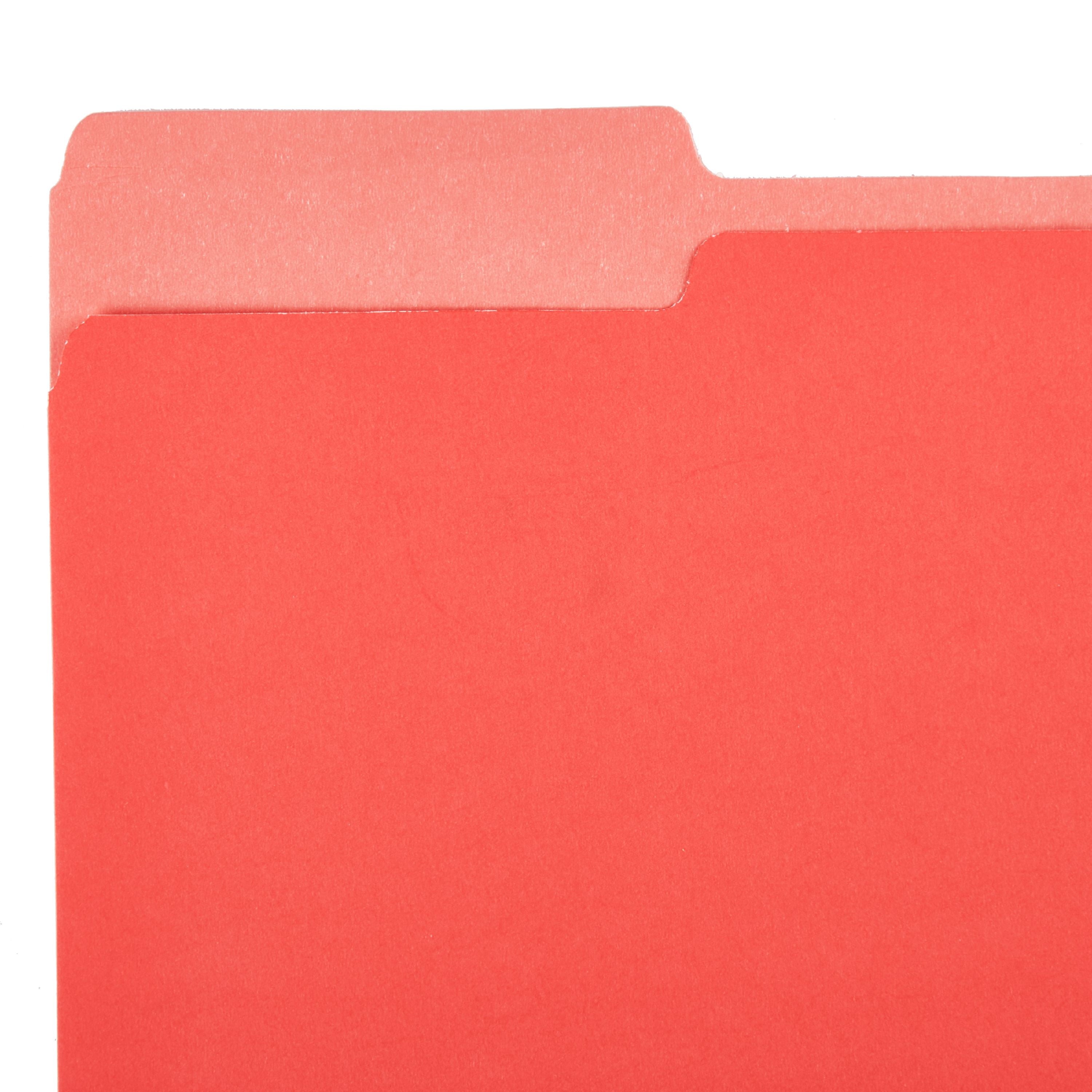 Pen+Gear File Folders, 25 Count, Assorted Colors, Letter Size, 3 Tab ...