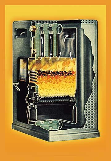 Furnace #4-Fine Art Canvas Print (20" x 30") - Walmart.com