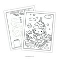 Hello Kitty 11-Piece Coloring Activity Set for Kids – Includes 3 ...