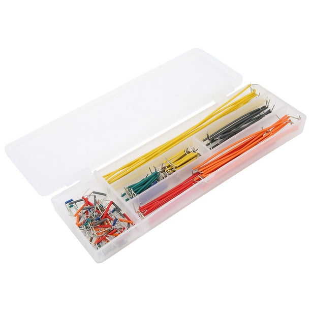 Breadboard Jumpers, 140Pcs U Shape Jumper Wires Flexible Pre Stripped ...