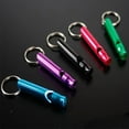 Metal Multifunction Whistle Mini Emergency Hiking Camping Survival ...