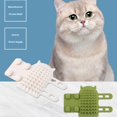 1pc Cat Self Groomer Silicone Soft Wall Corner Massage Brush with ...