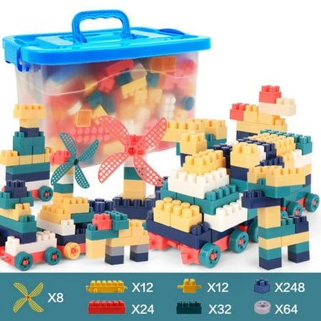 PEACH Children's Assembling Large-particle Building Blocks Creative ...