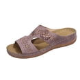Bnwani Slides Women,Womens Slides,Beach,Platform,Cutout,Casual,Purple,6 ...
