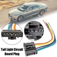 6-Pin Rear Tail Light Connector Plug for Multiple Vehicle Models from ...
