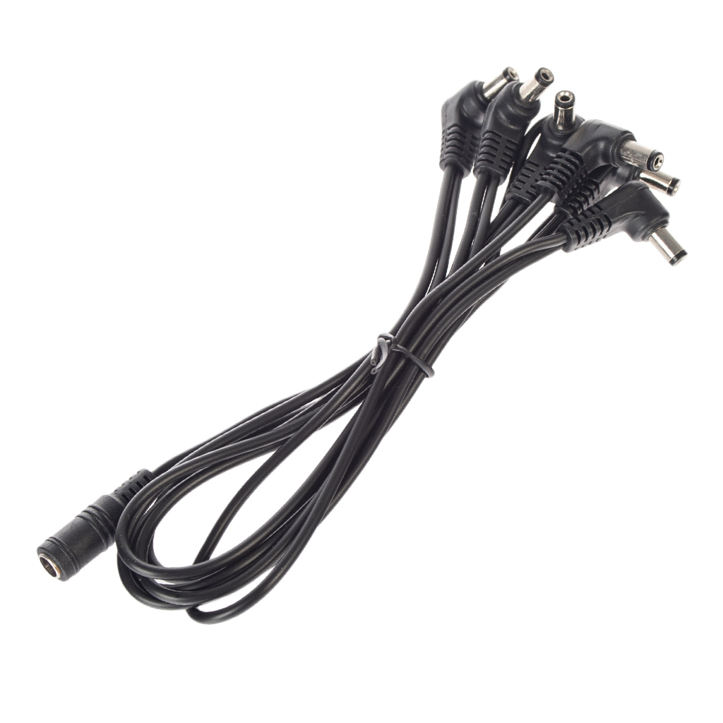 1 to 6 Way Daisy Chain Cable 6 Way Right Angle Daisy Chain Splitter ...