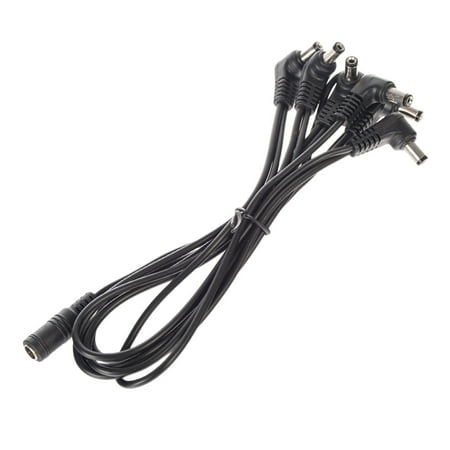 1 to 6 Way Daisy Chain Cable 6 Way Right Angle Daisy Chain Splitter ...