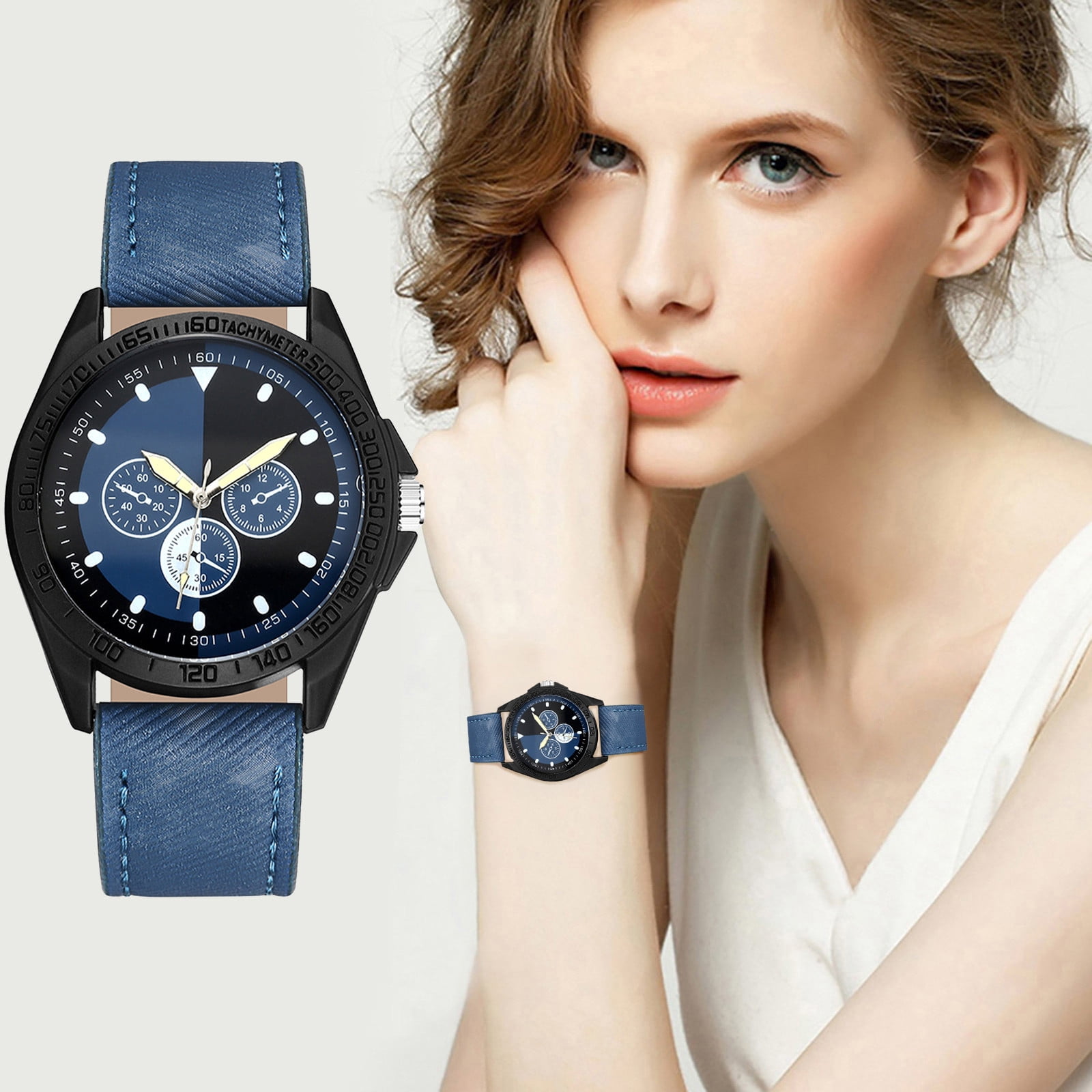 PD639 No Mark Yin Yang Three Eyes Digital Subdial Business Watch pd639-no-mark-yin-yang-three-eyes-digital-subdial-business-watch
