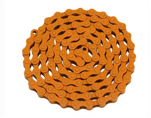 YBN Chain 1/2x1/8x112 Orange. for bicycle Chain, bike chain, lowrider ...