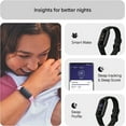 Fitbit Inspire 3 Health Fitness Tracker, Stress Management, Midnight ...