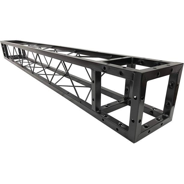 Cedarslink 2 Meter 6.56 ft. Square 8"x8" Black Trussing Box Truss Section Bolted - Walmart.com