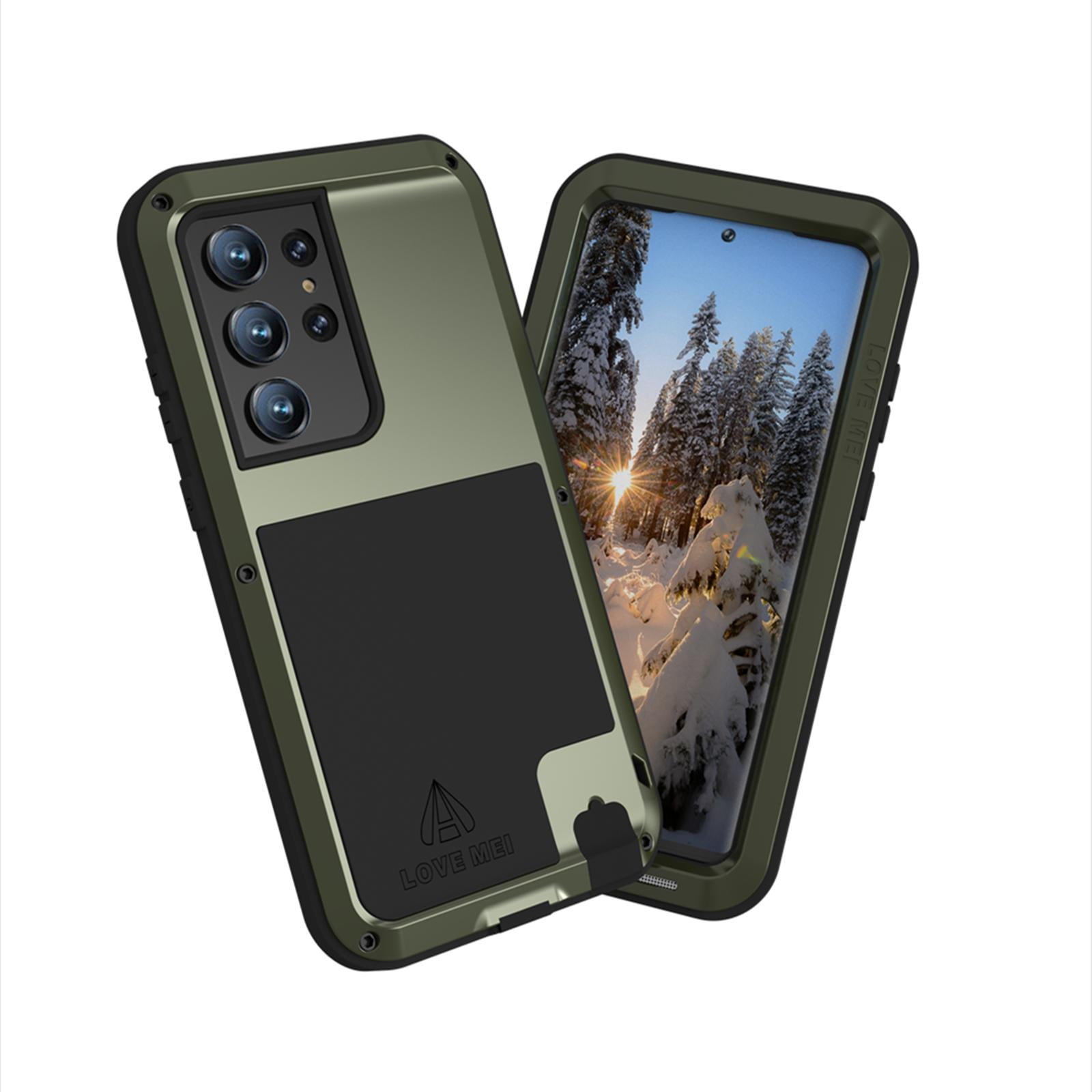 ELEHOLD Armor Case for Samsung Galaxy S23 Ultra,Heavy Duty Military ...