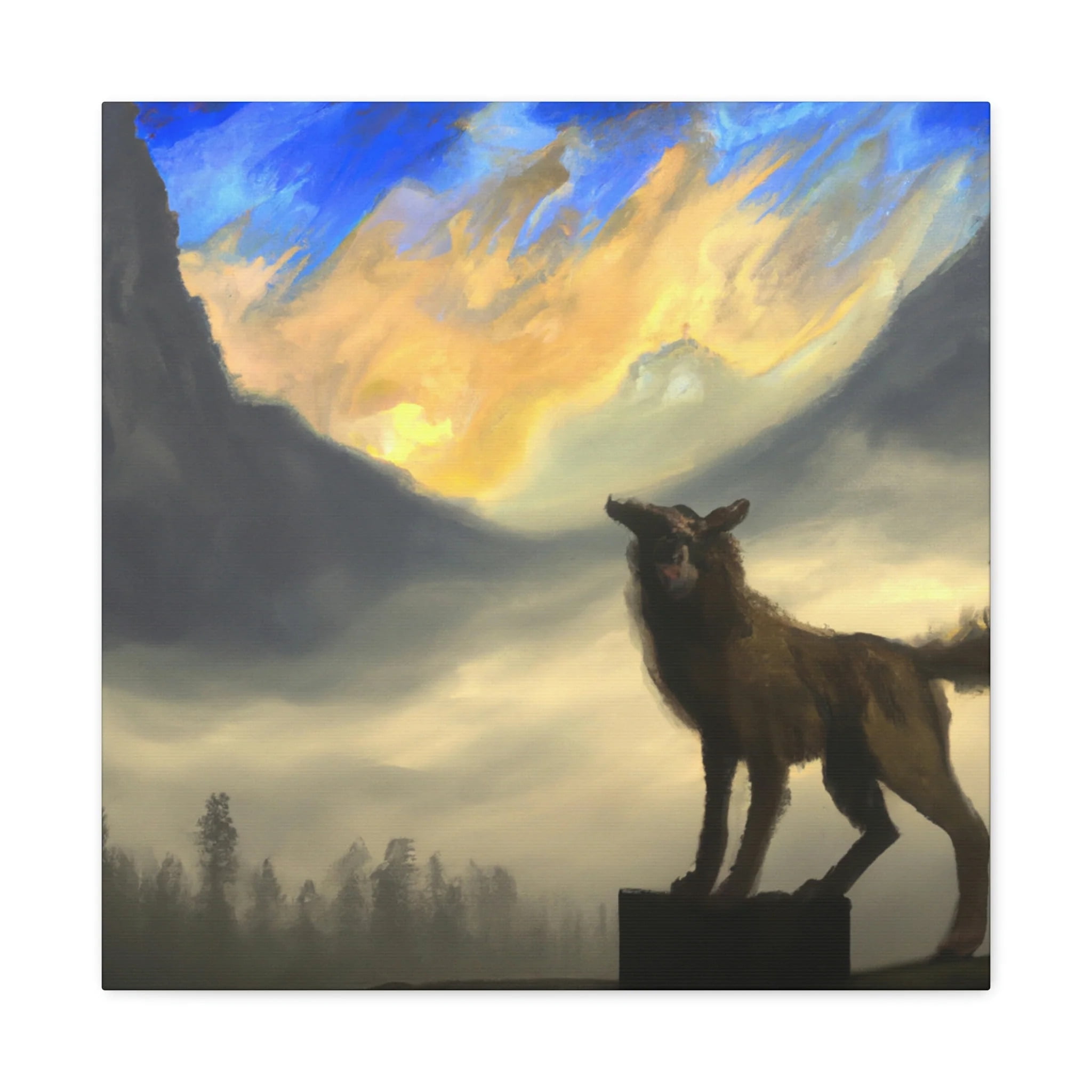 Cougar in Steampunk - Canvas - Walmart.com