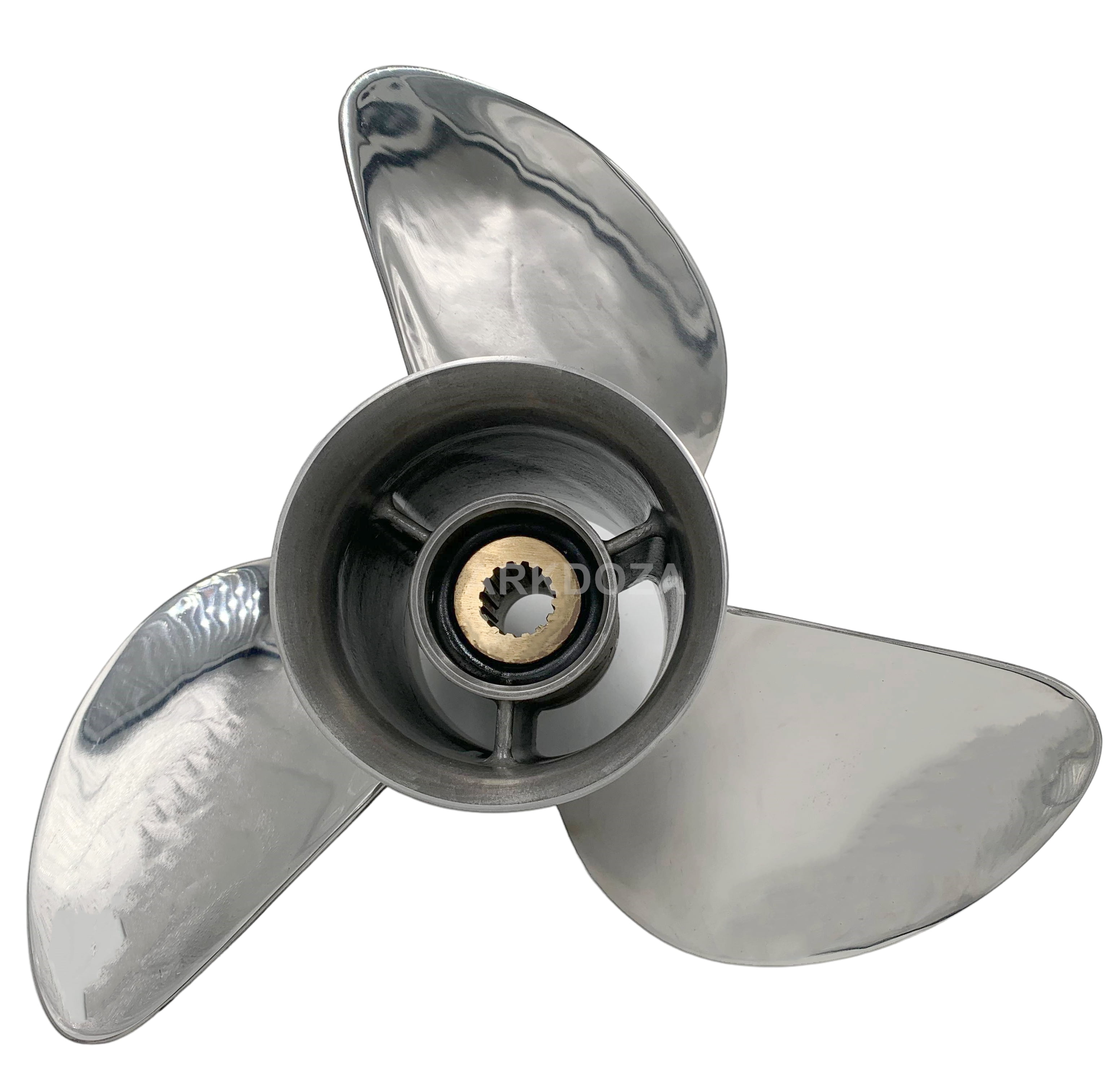 Propeller 13x19 for Yamaha Outboard 60-115HP Stainless Steel 15 Tooth ...