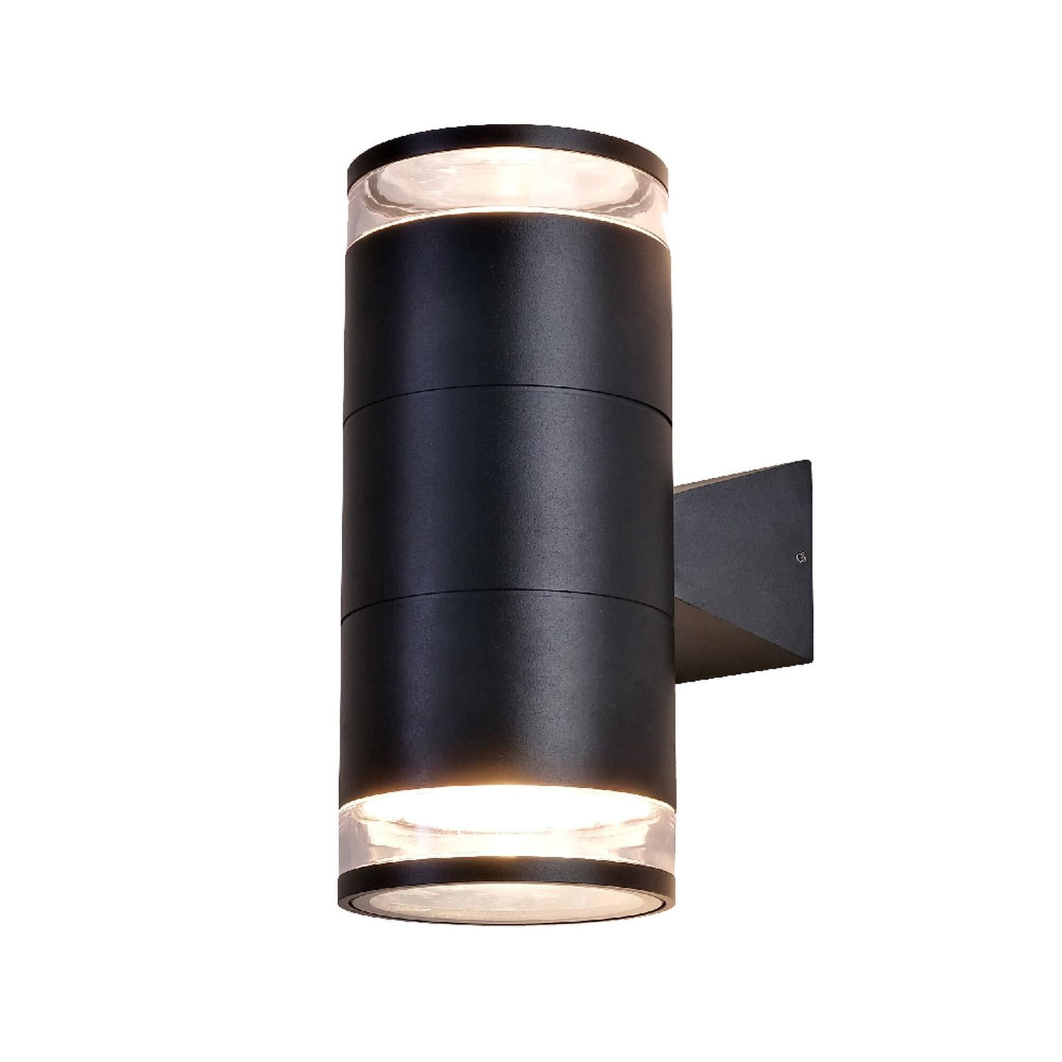 Lámpara de Pared Arbotante LED TECNOLITE Exterior Luz Cálida Negro ...