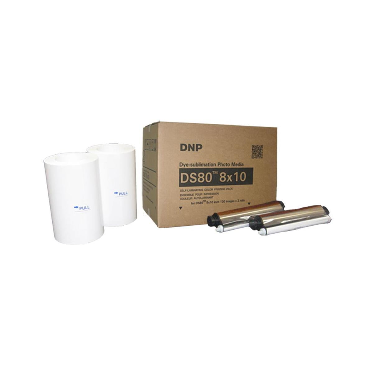 Buy DNP DS80 8x10 Dyesub Printer Media Kit, 260 Glossy Prints Online at ...